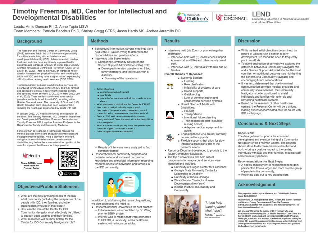 Program Highlights – UCCEDD